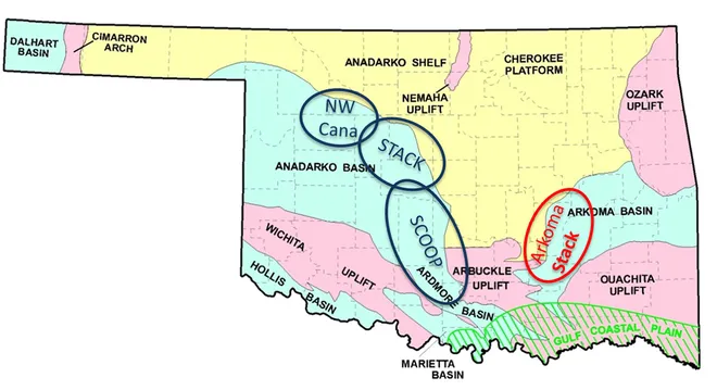 Scoop Stack Play in Oklahoma - Selling Minerals? Get Expert Help